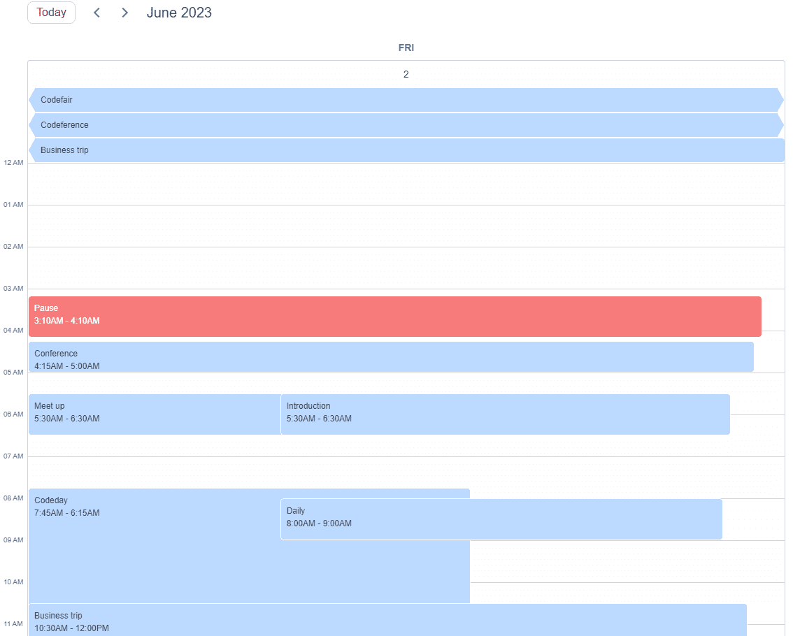 Explore Different Views in React-Lightweight-Calendar