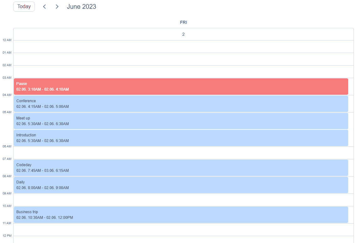 Explore Different Views in React-Lightweight-Calendar